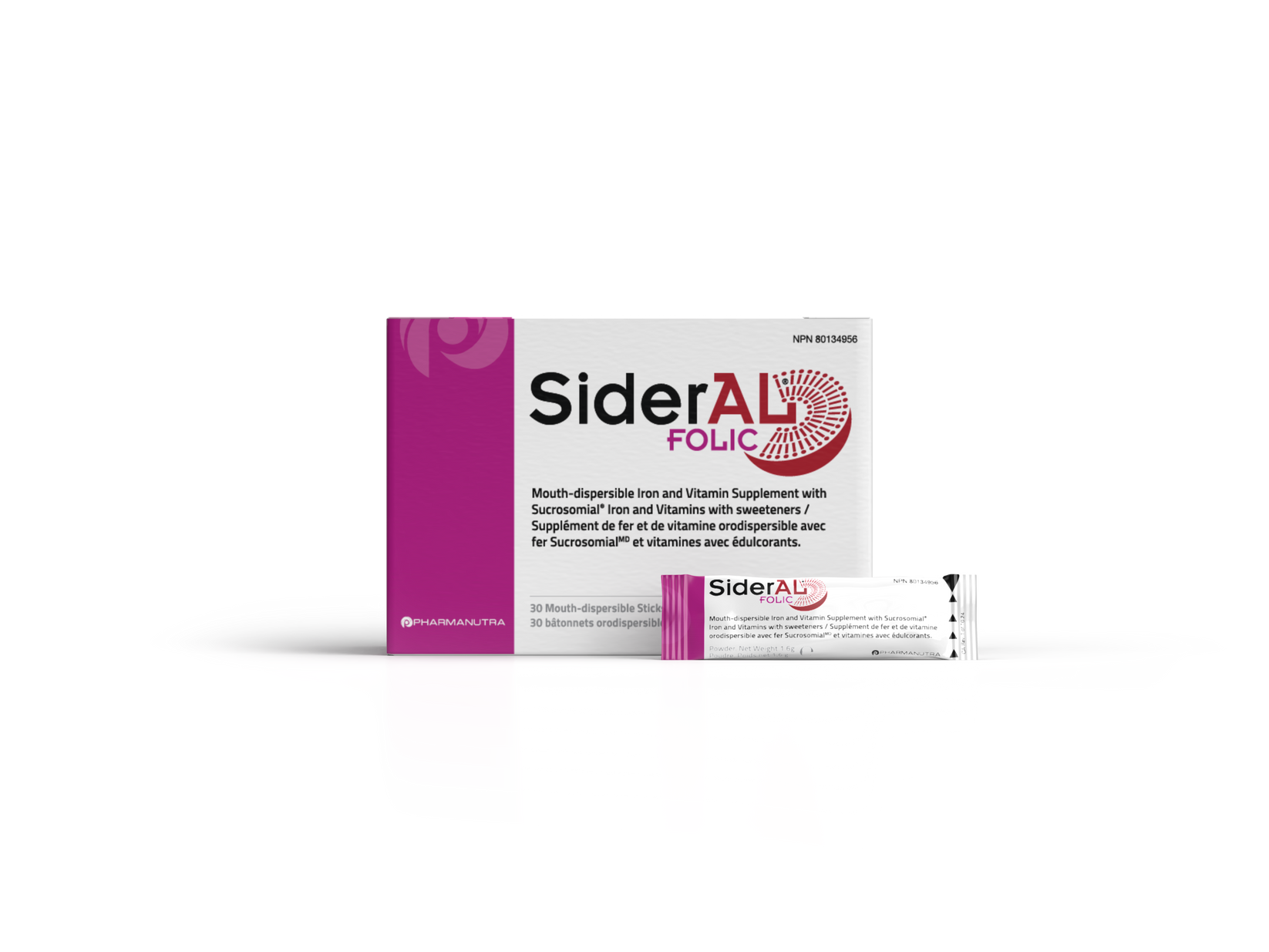 SiderAL® FOLIC Full pack of 30 sachets – Sigma Life Sciences SiderAL ...